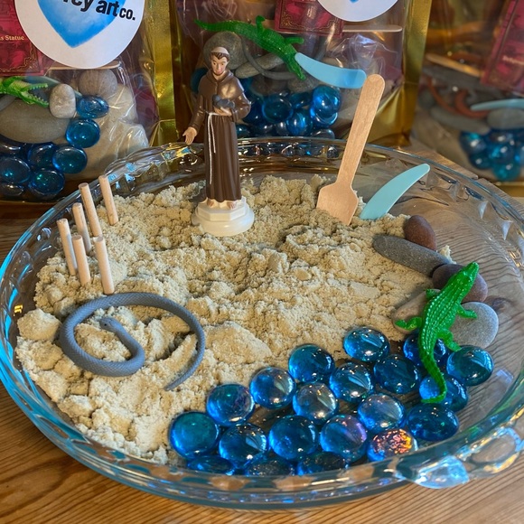 mother of mercy art co. | Toys | Saintly Sensory Play Kit Saint Francis ...